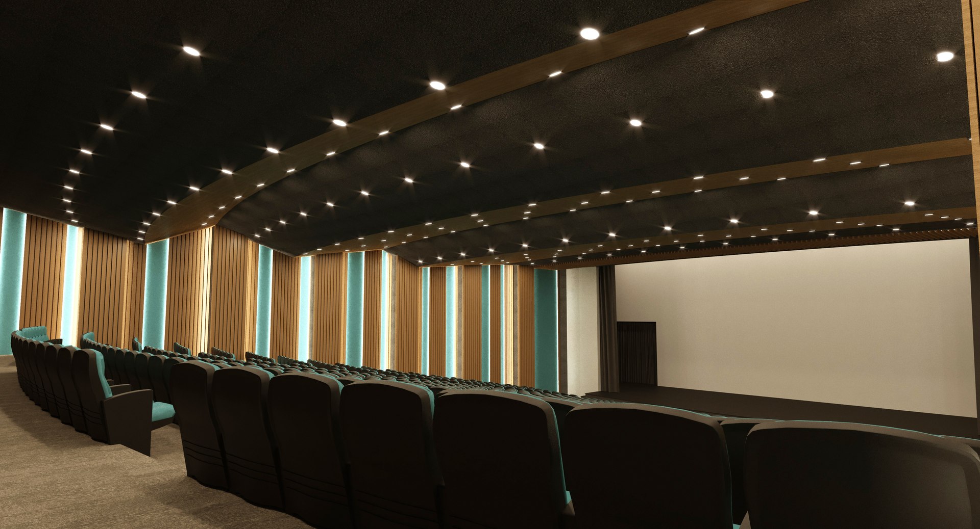 3D Hall Auditorium - TurboSquid 1677198