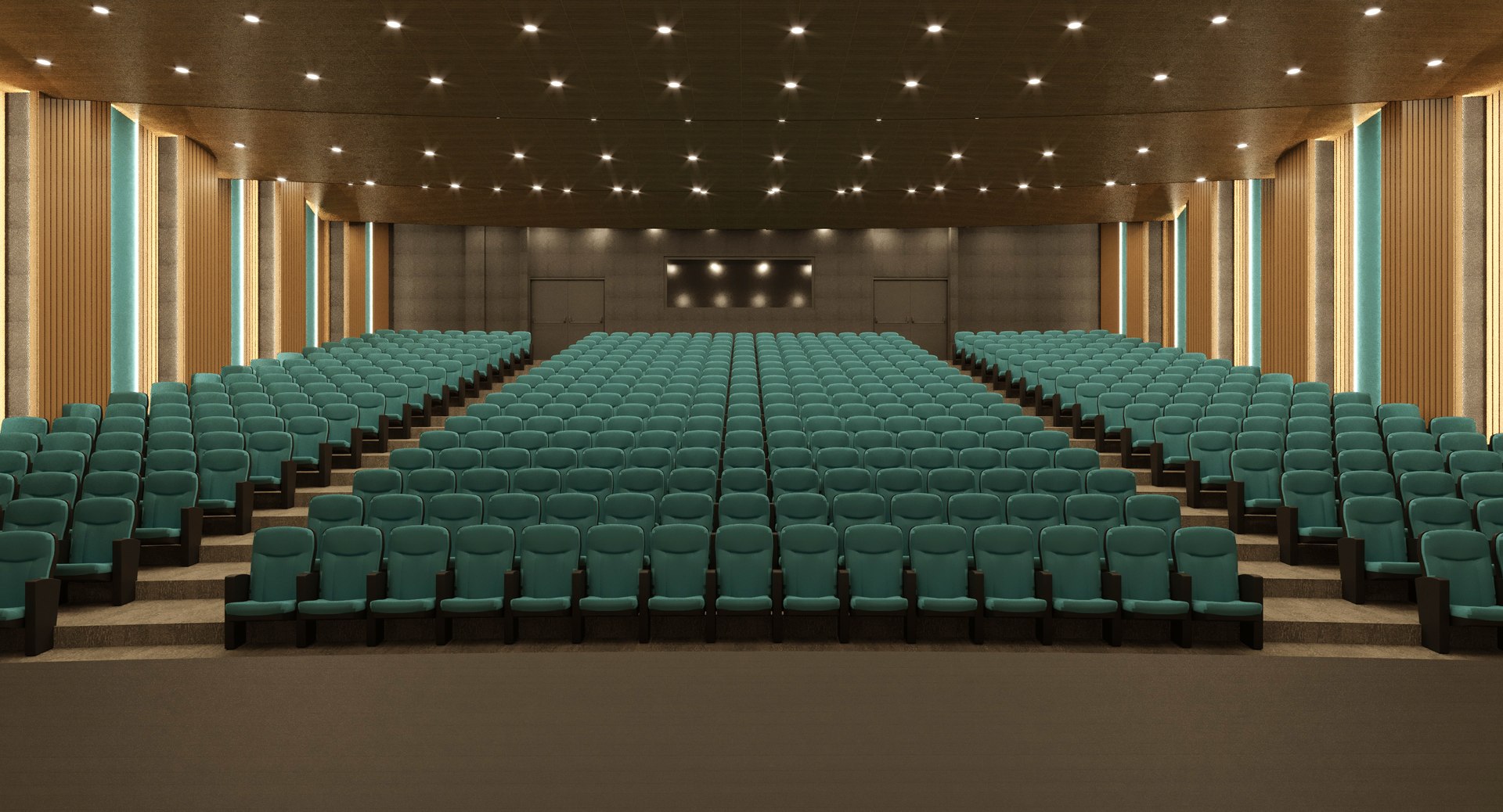 3D Hall Auditorium - TurboSquid 1677198