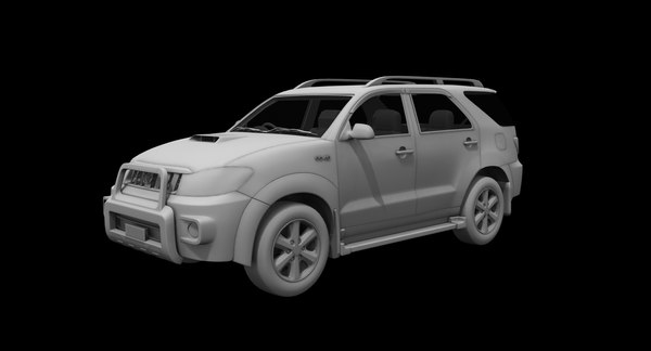 3D toyota fortuner model - TurboSquid 1540721