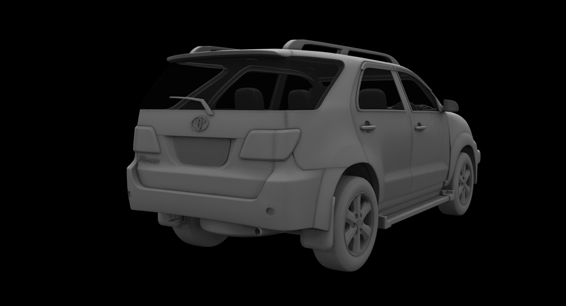 3D Toyota Fortuner Model - TurboSquid 1540721