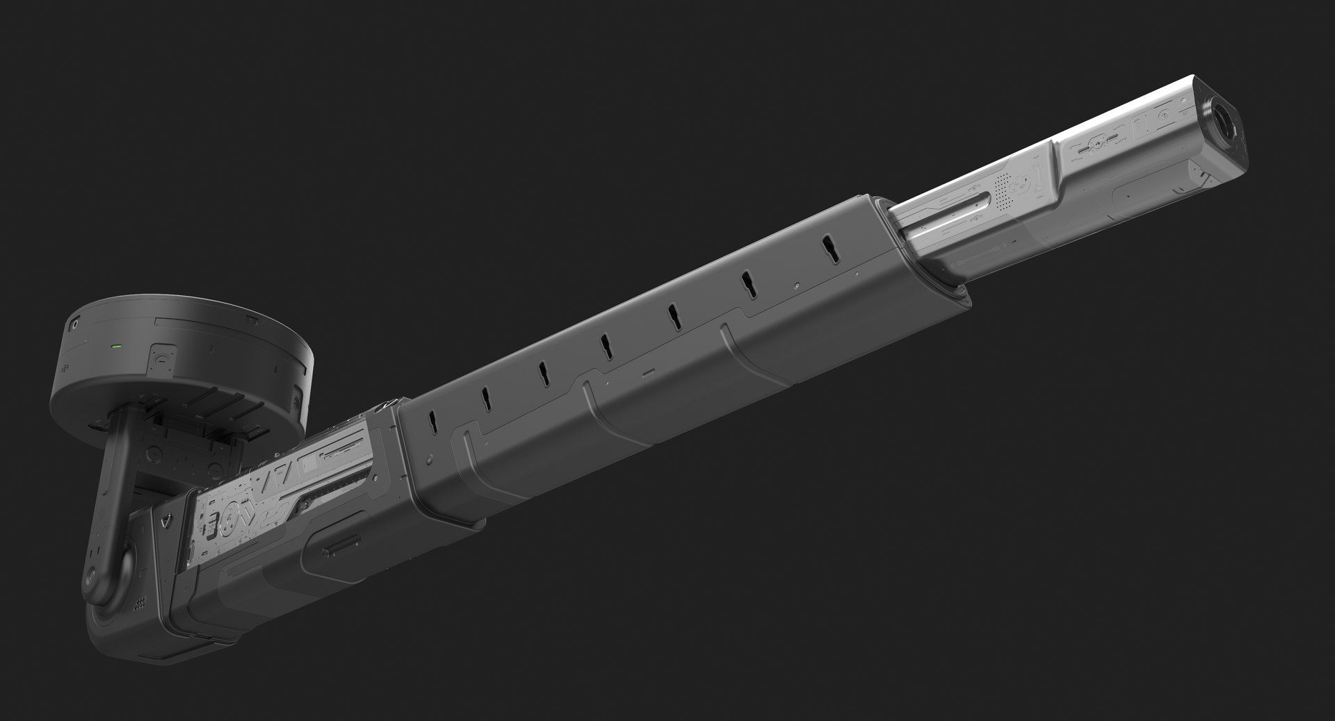 Sci-fi Weapon 3D Model - TurboSquid 1382877