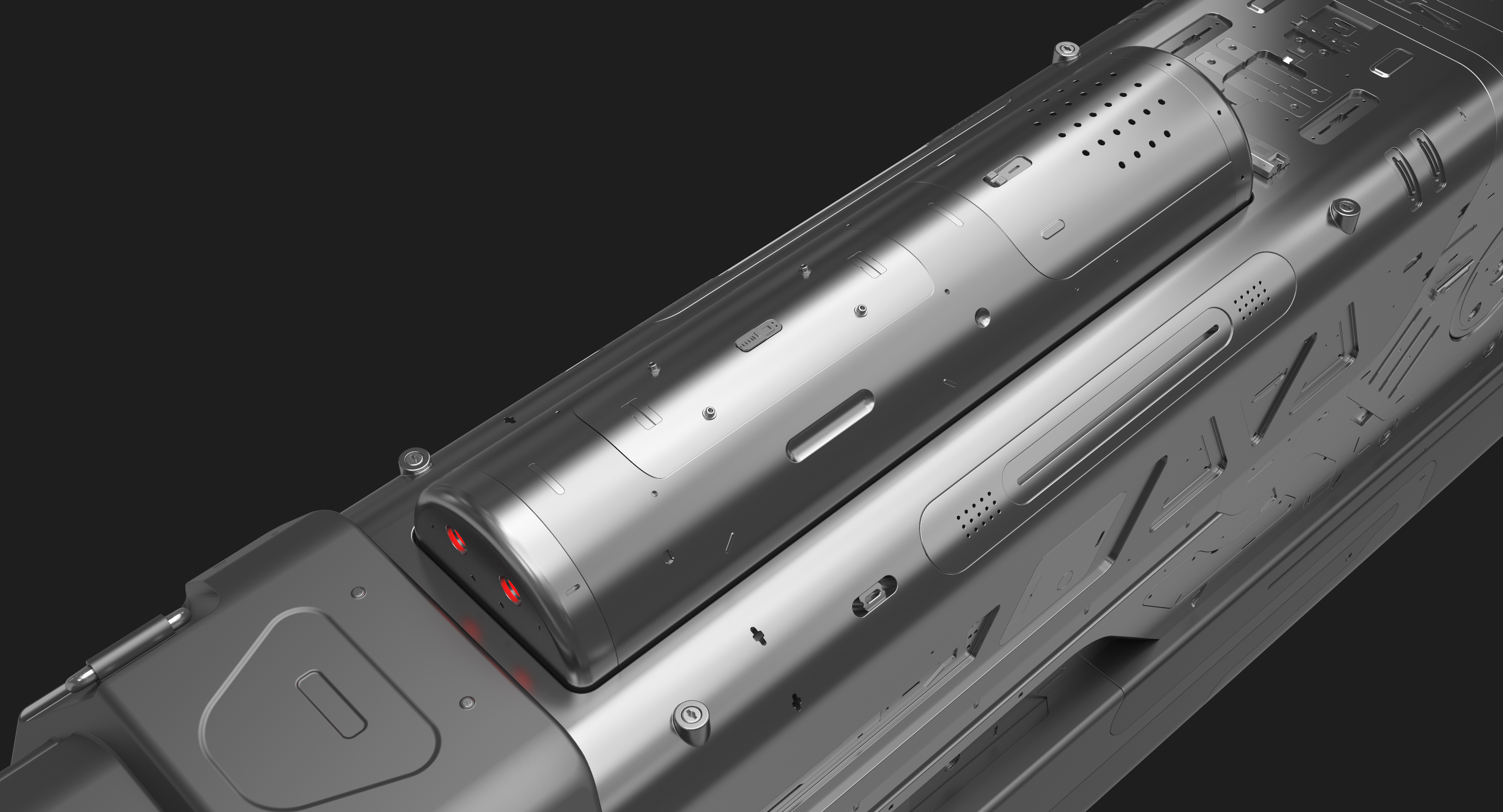 Sci-fi weapon 3D model - TurboSquid 1382877