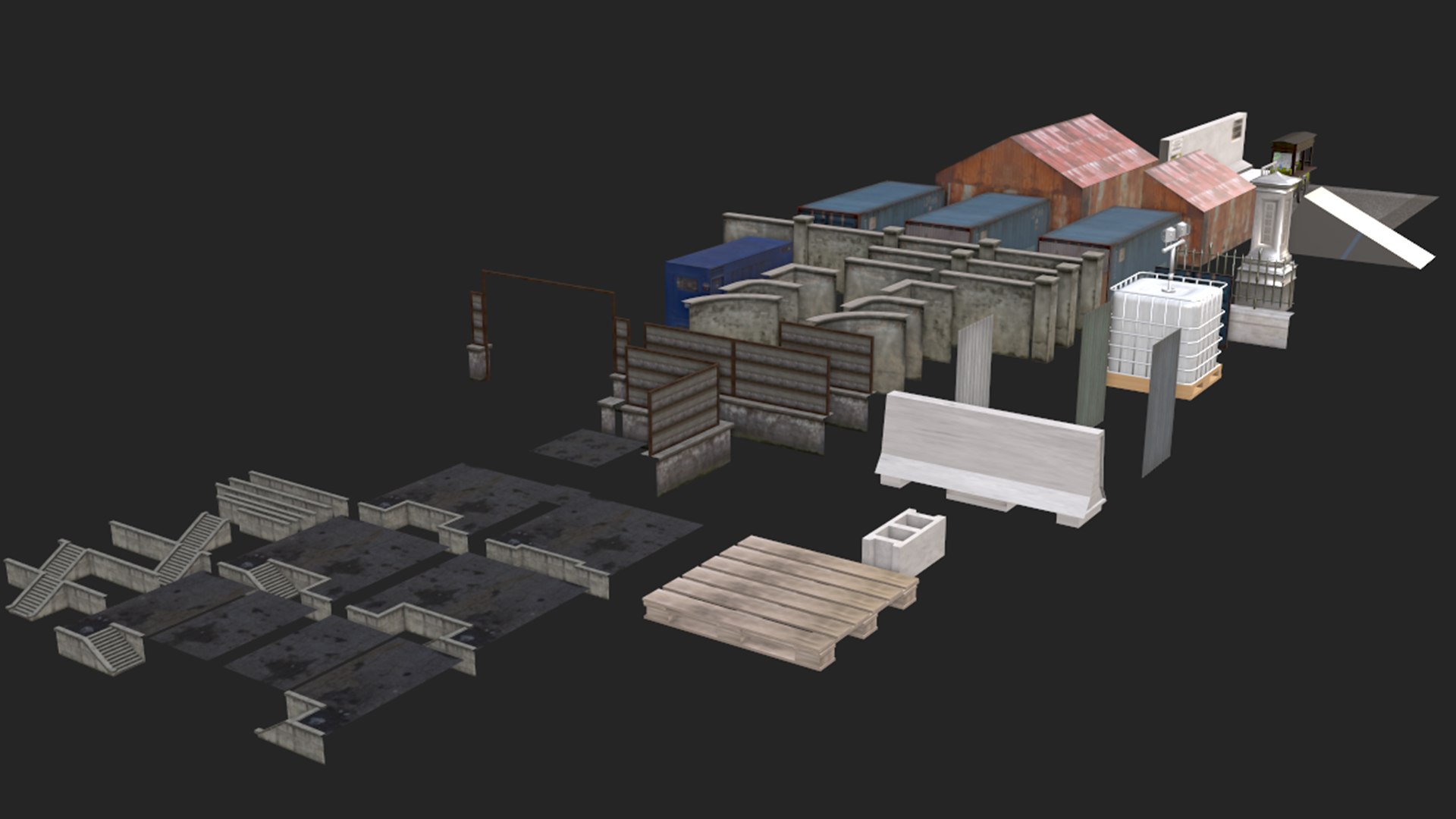 Eagle Eye View Map Bundle 3D model - TurboSquid 1953236