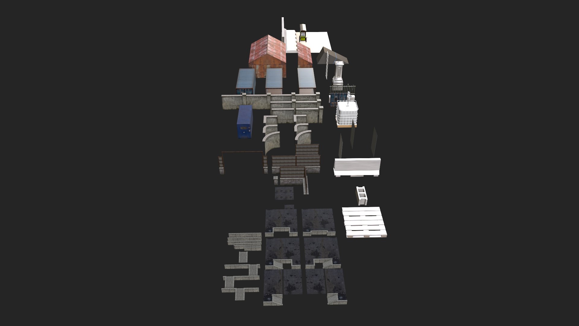 Eagle Eye View Map Bundle 3D model - TurboSquid 1953236