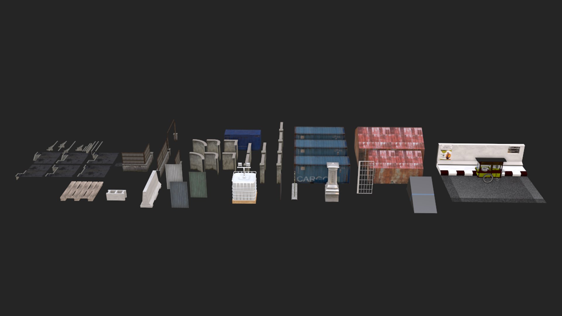 Eagle Eye View Map Bundle 3D model - TurboSquid 1953236