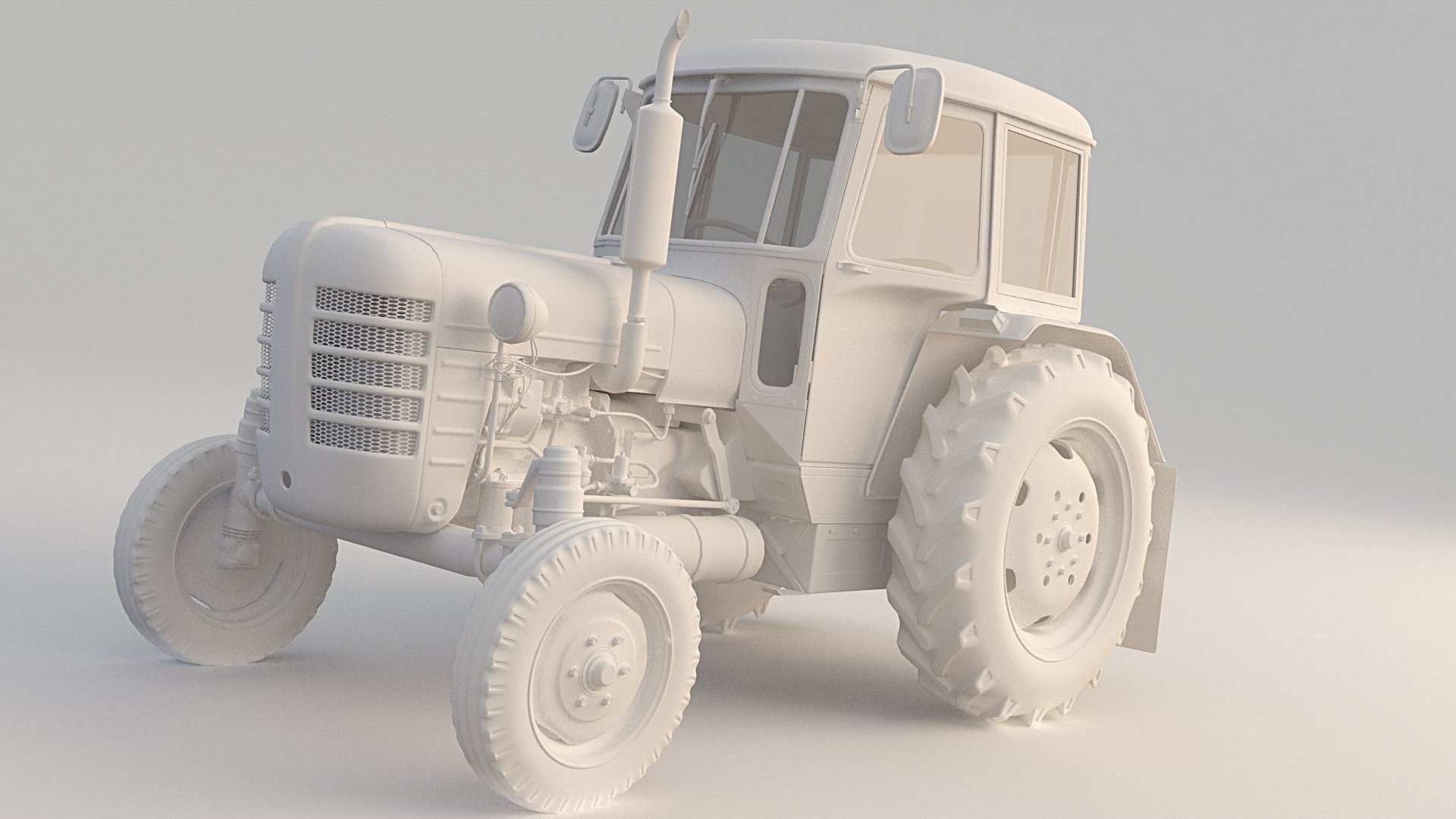 Tractor 3D - TurboSquid 1525785