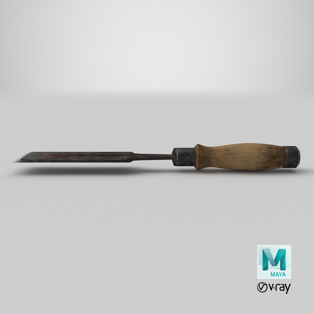 3D Model Chisel - TurboSquid 1246343