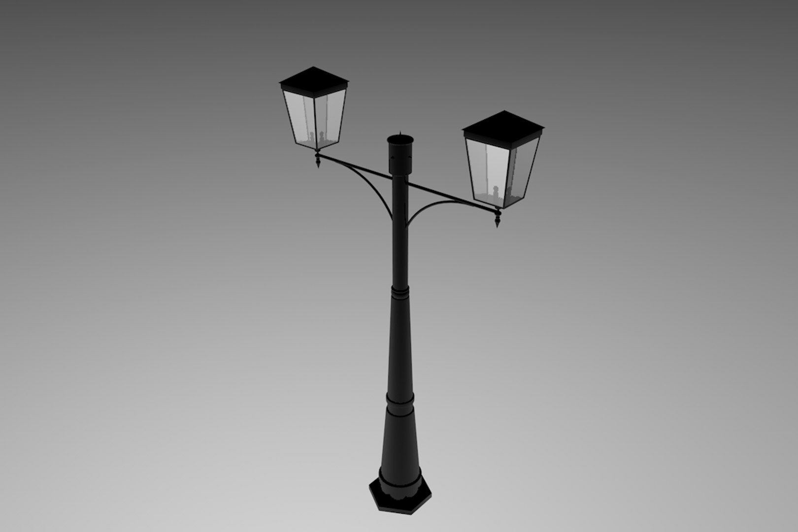 3D Lamp Pole Street Light Model - TurboSquid 1163721