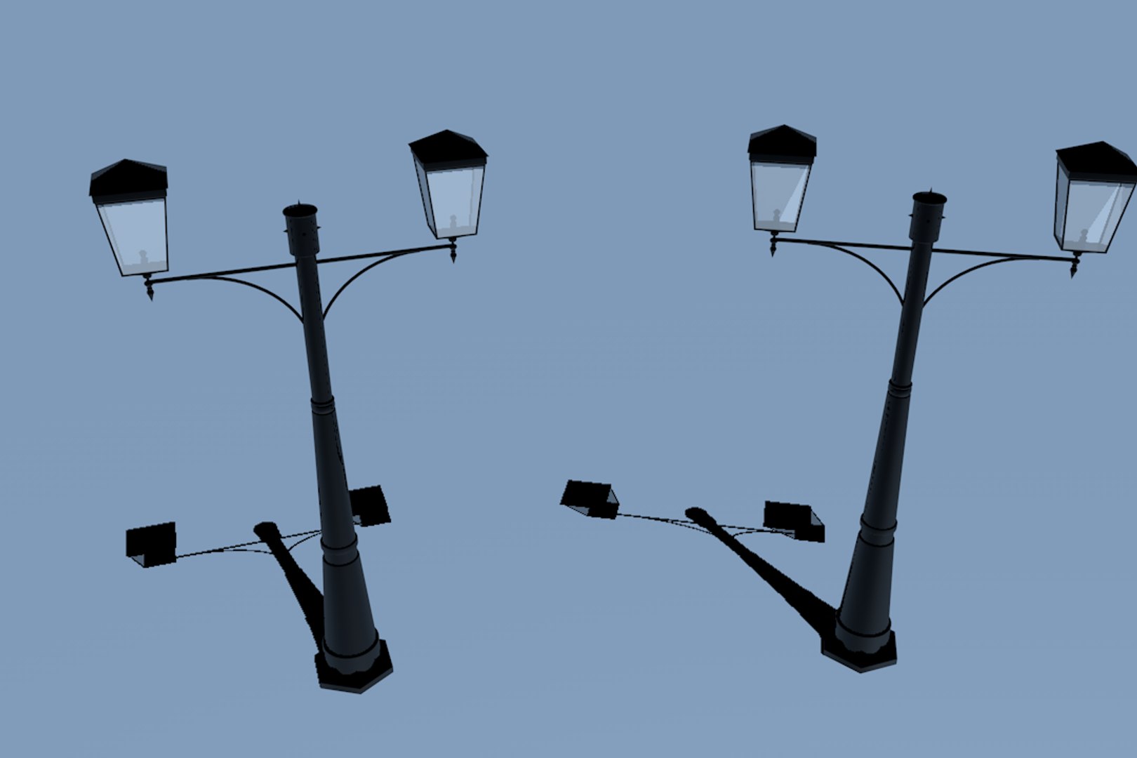 3D Lamp Pole Street Light Model - TurboSquid 1163721