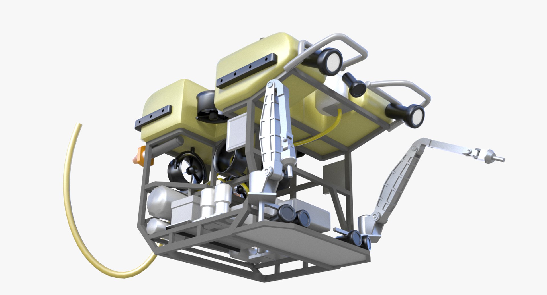 Remotely Rov Subsea 3d Model