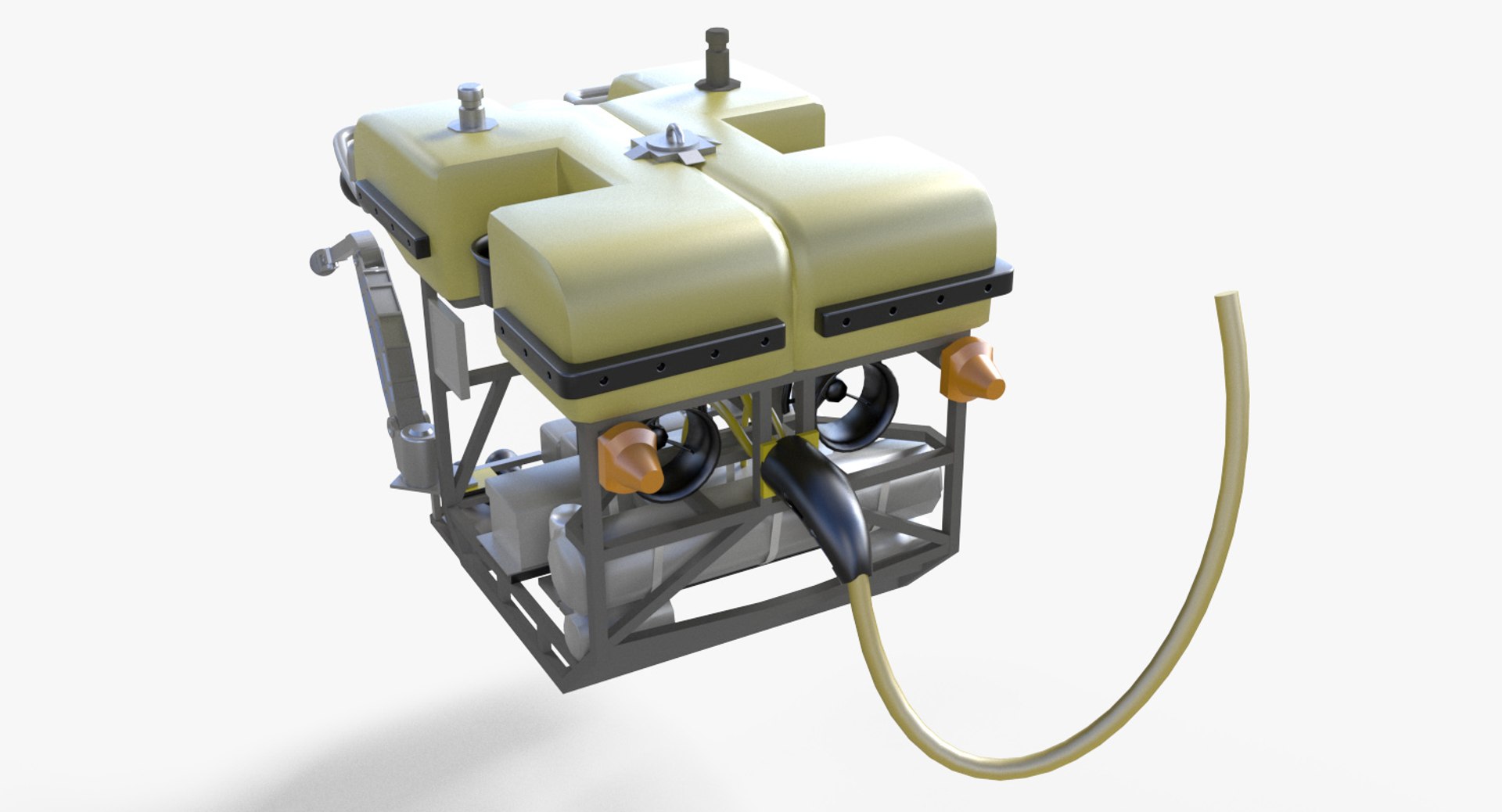 Remotely Rov Subsea 3d Model