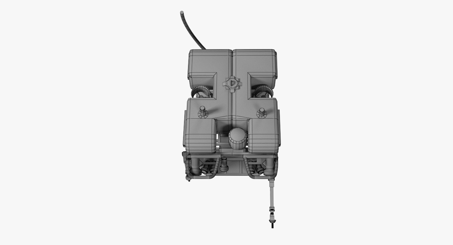 Remotely Rov Subsea 3d Model