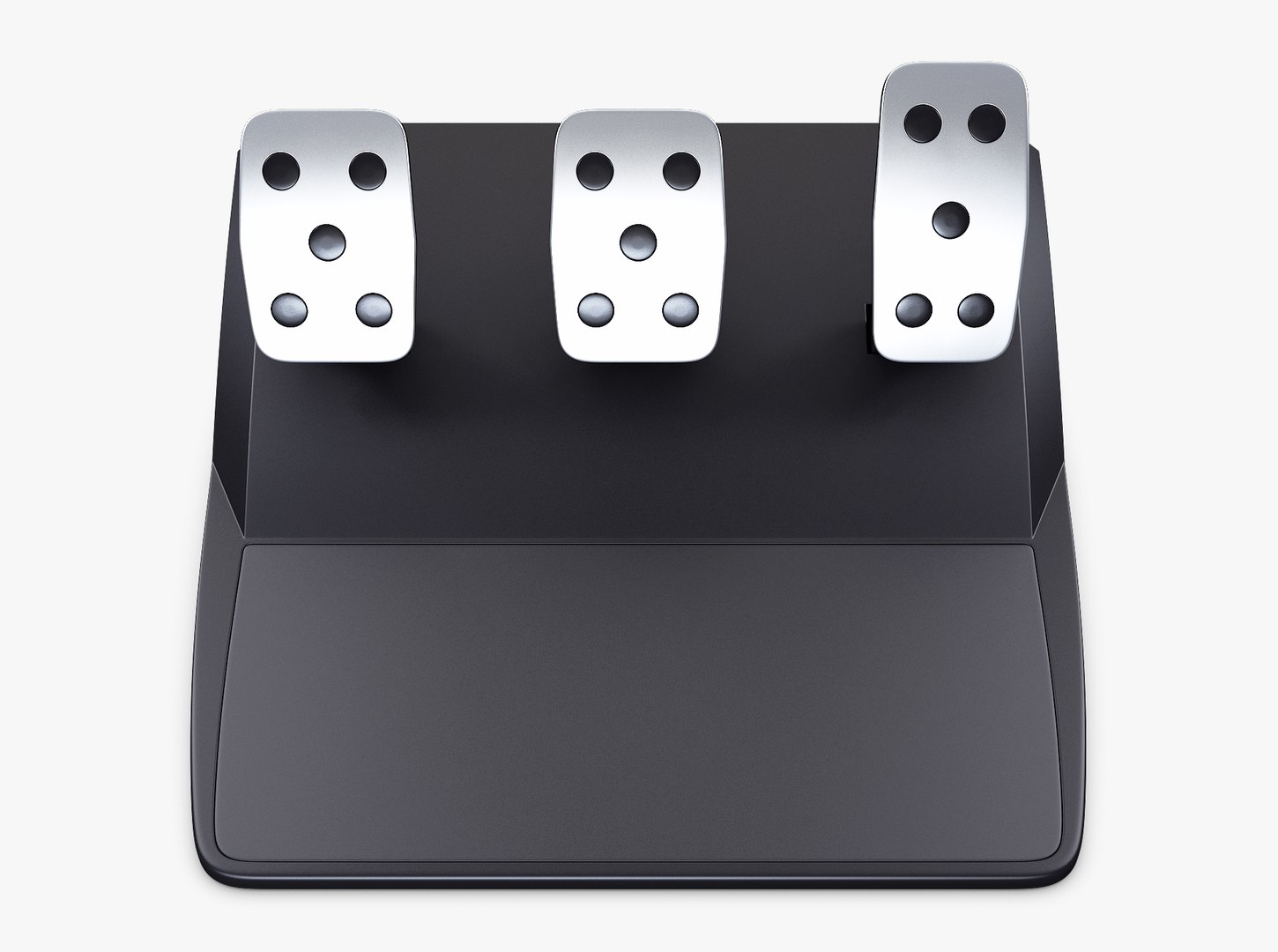 3D model Simple Simulator Game Racing Pedals M 1 - TurboSquid 2096646