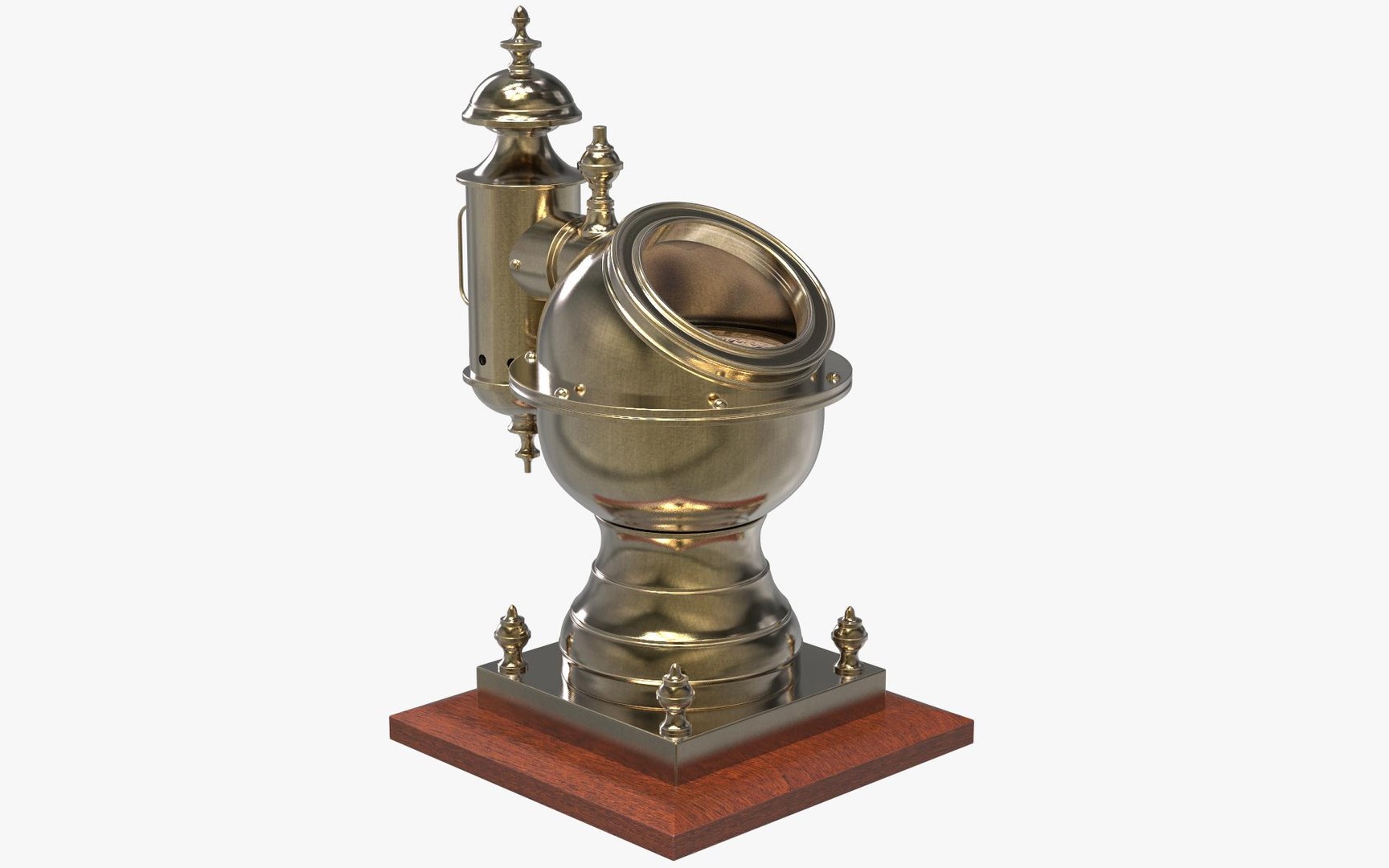 3D Portable Binnacle Compass - TurboSquid 2016354