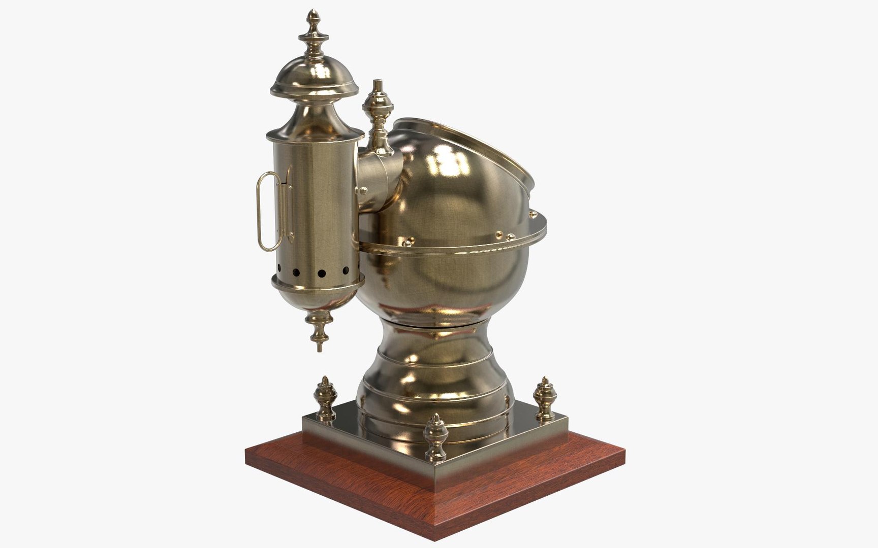 3D Portable Binnacle Compass - TurboSquid 2016354