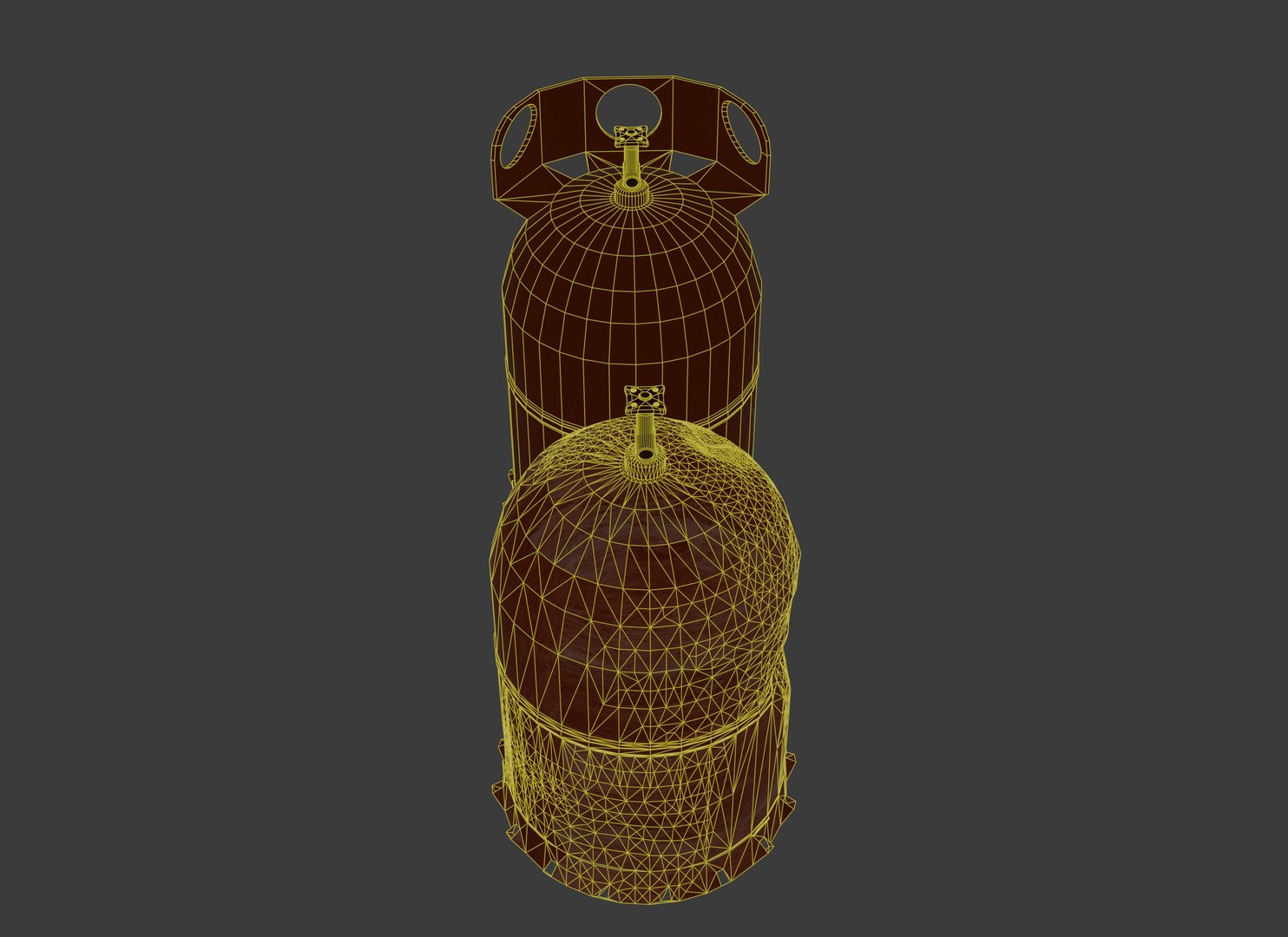 Industrial Gas Cylinders 3D Model - TurboSquid 2342963