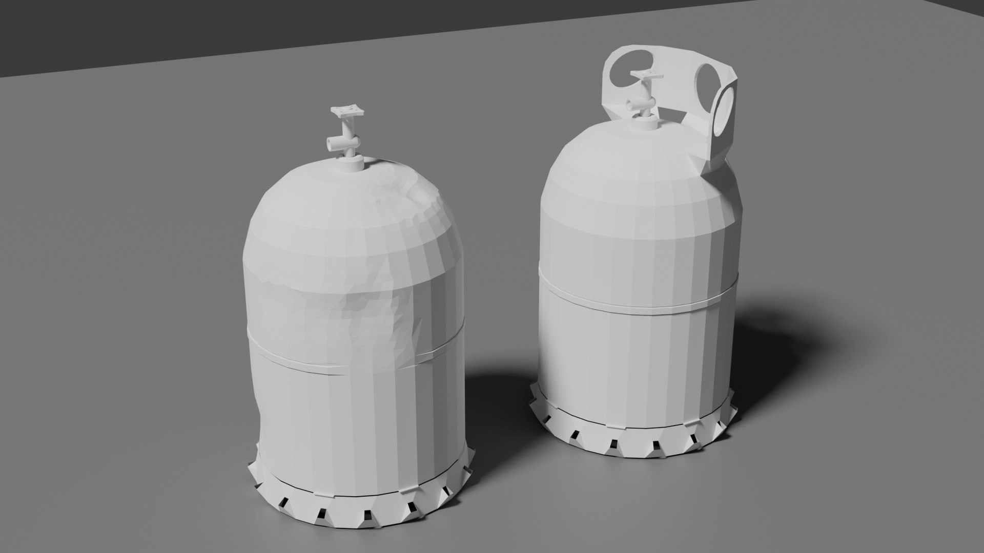 Industrial Gas Cylinders 3D Model - TurboSquid 2342963