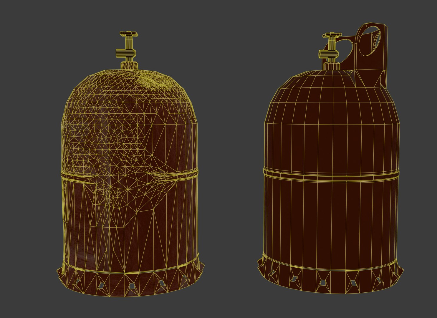 Industrial Gas Cylinders 3D Model - TurboSquid 2342963