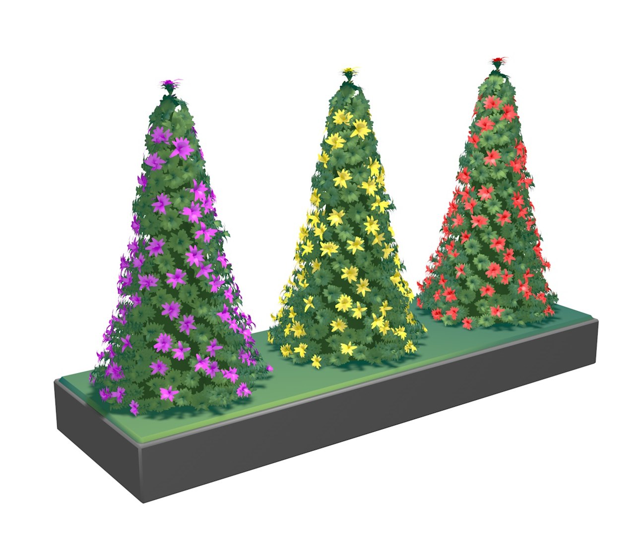 Tree Flower 3D Model - TurboSquid 1445963
