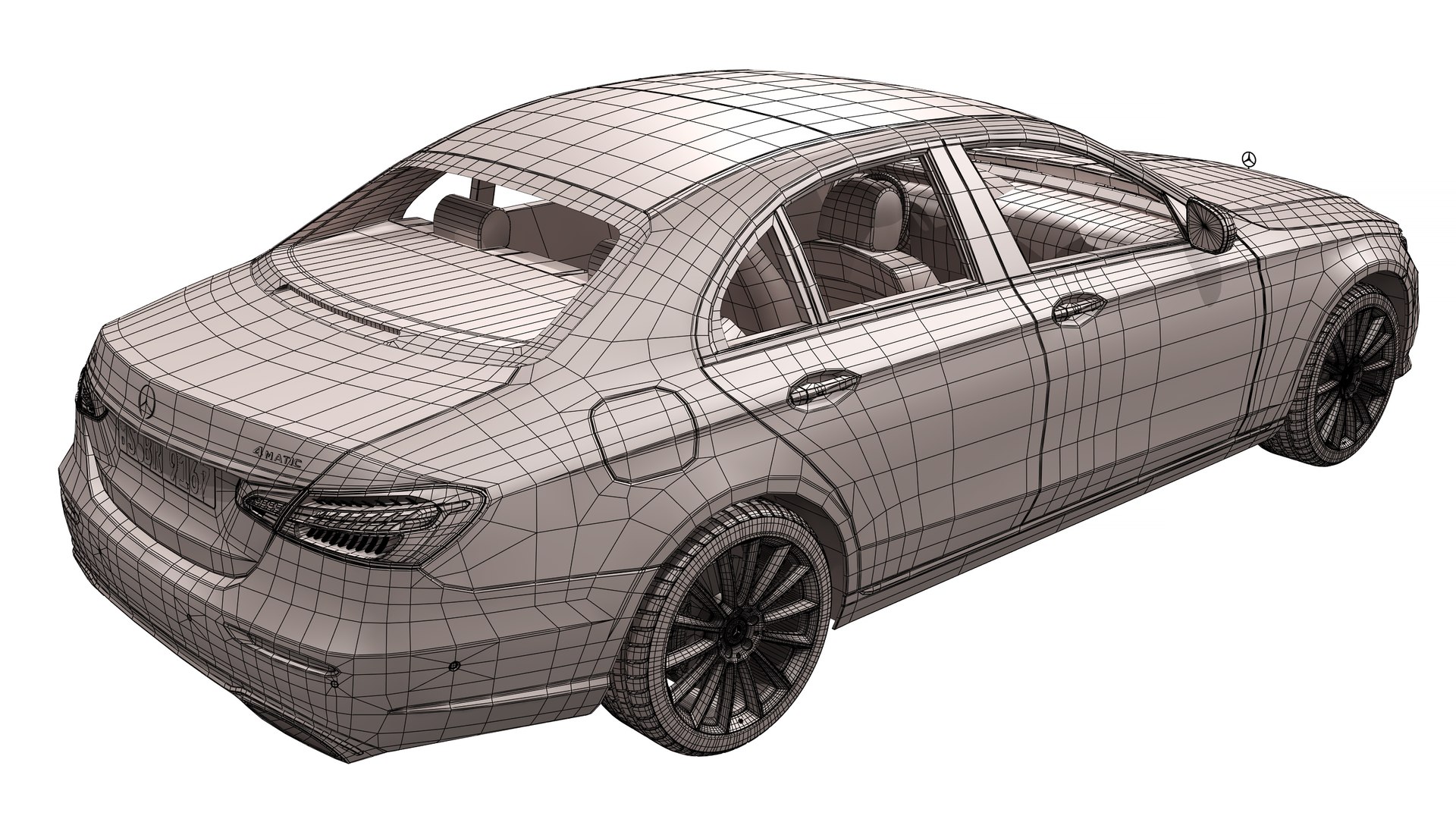 Mercedes Benz E Class 2021 3D Model - TurboSquid 1717969