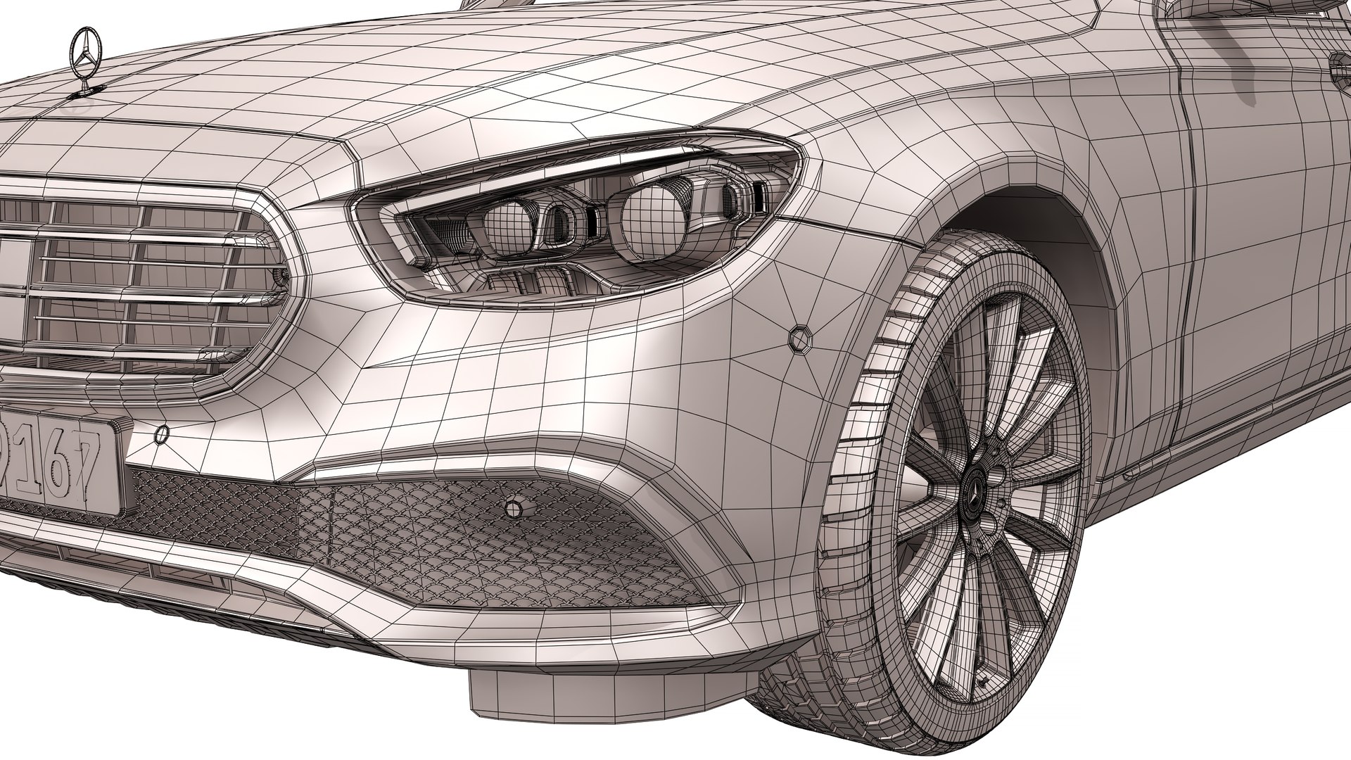 Mercedes Benz E Class 2021 3D Model - TurboSquid 1717969
