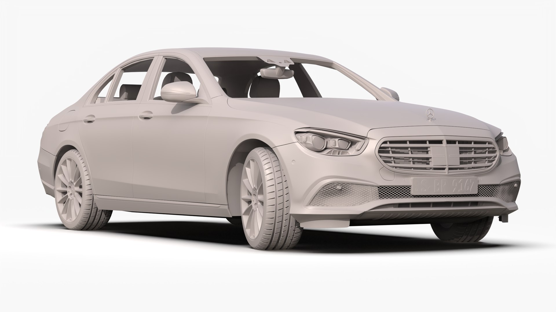 Mercedes Benz E Class 2021 3D Model - TurboSquid 1717969