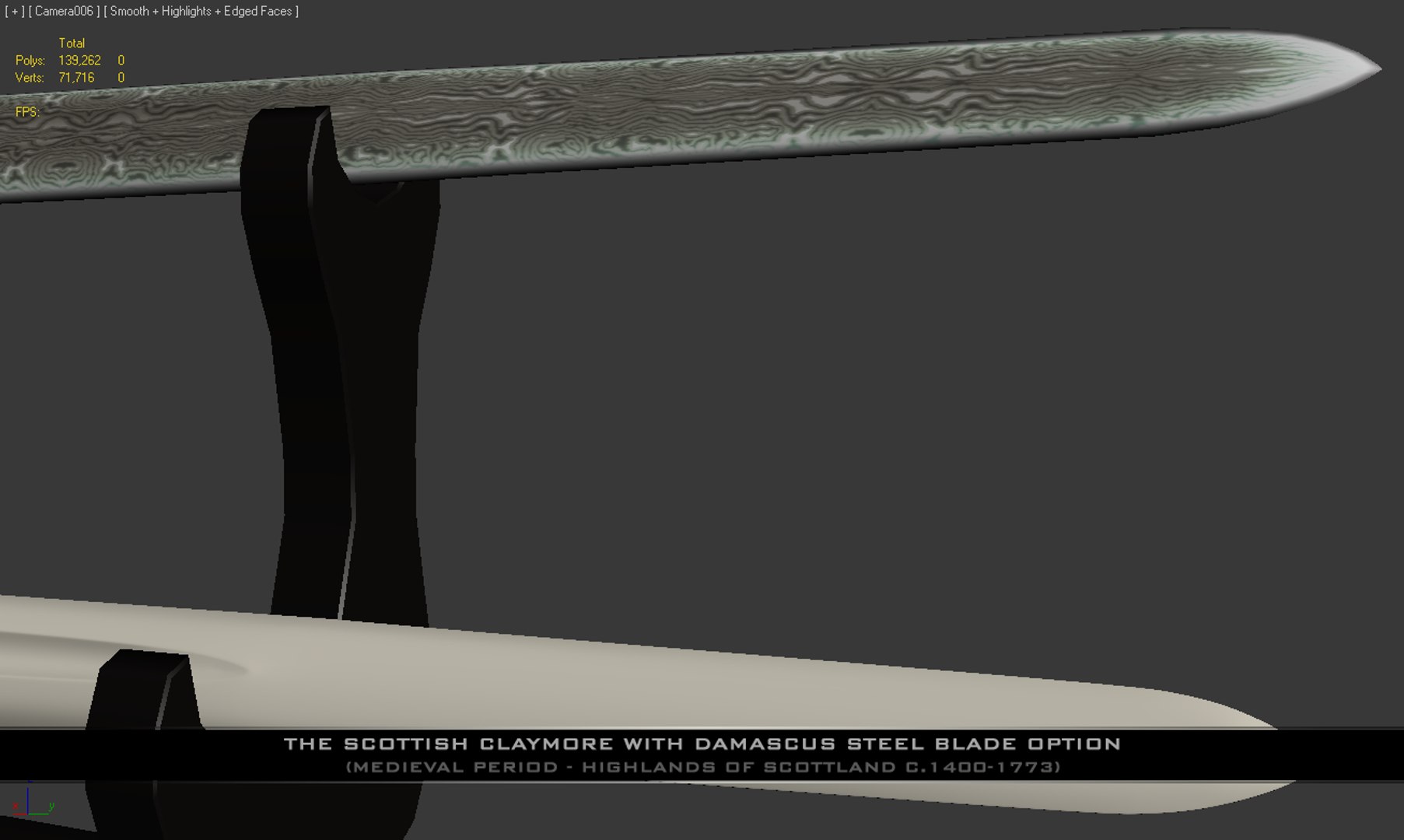 3d sword claymore - model