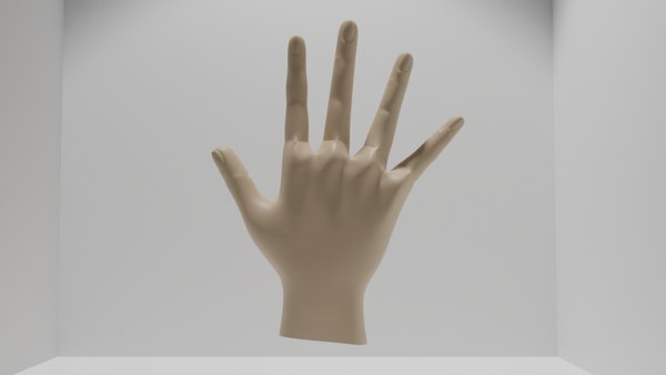 Free Blender Hand Models | TurboSquid