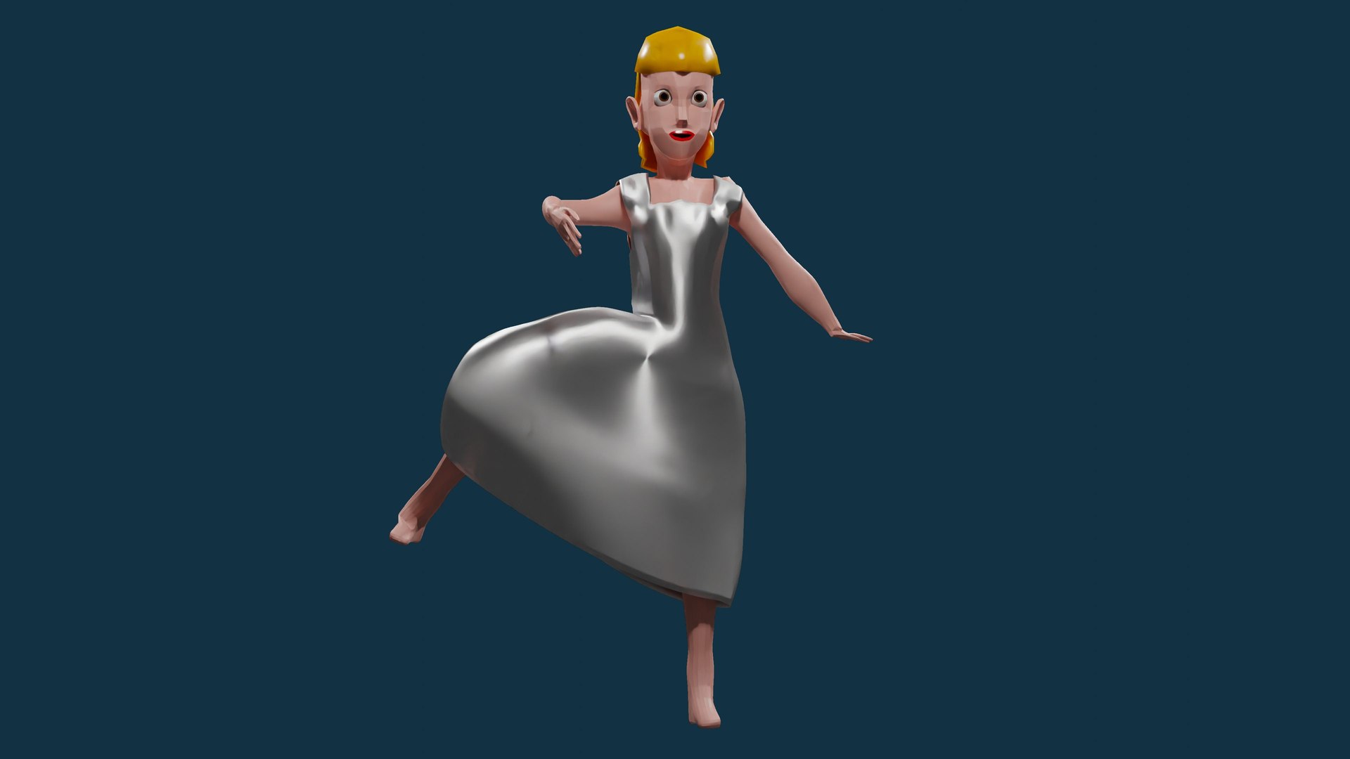 3D Woman Female Character Ella Model - TurboSquid 1852693