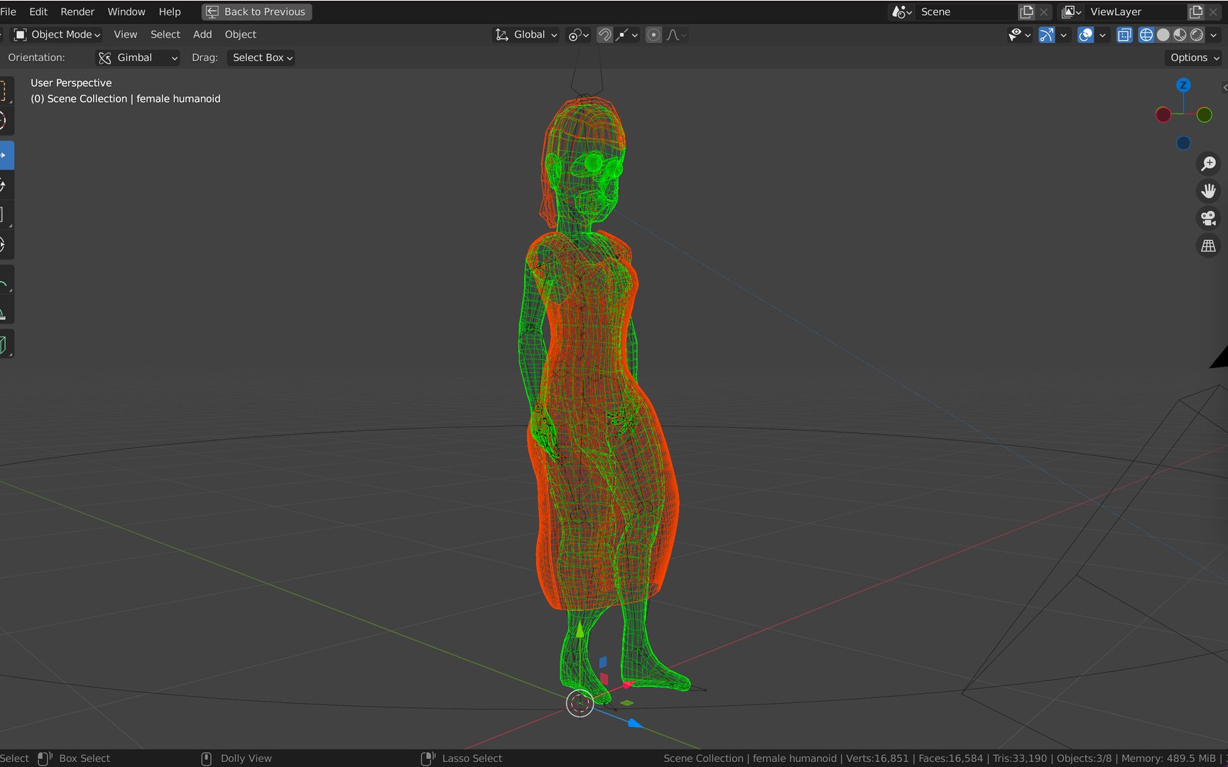 3D Woman Female Character Ella Model - TurboSquid 1852693