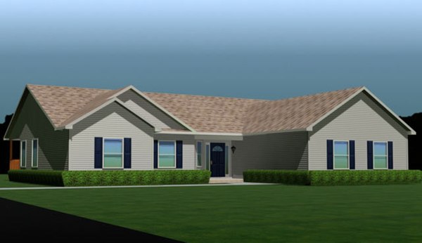 Ranch House 3D Models for Download | TurboSquid