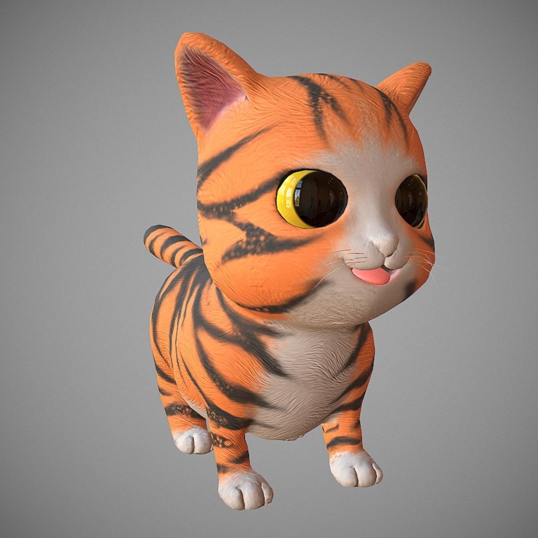 凯蒂猫3D模型 - TurboSquid 1335322
