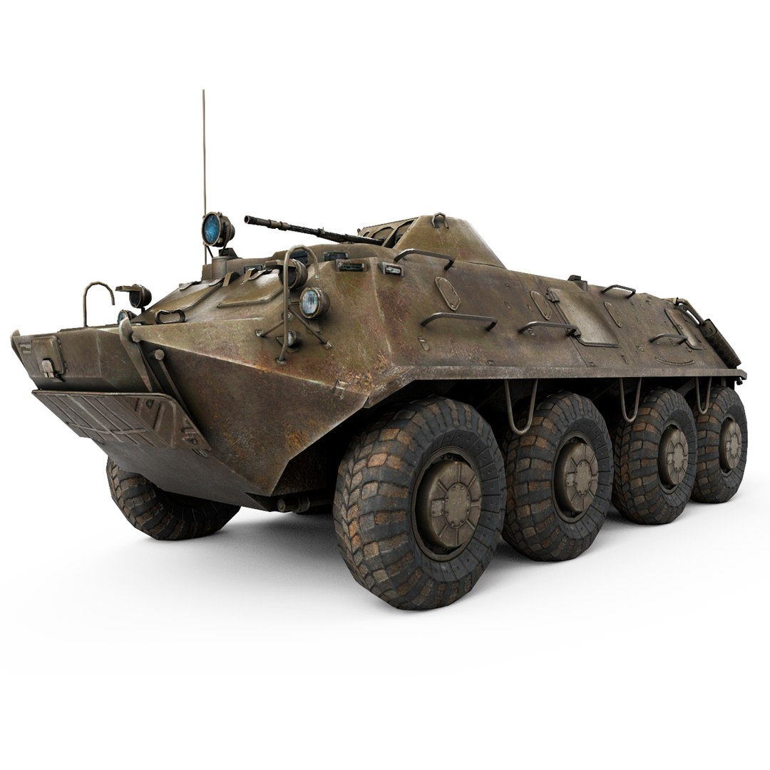 BTR-60 3D Model - TurboSquid 1765470