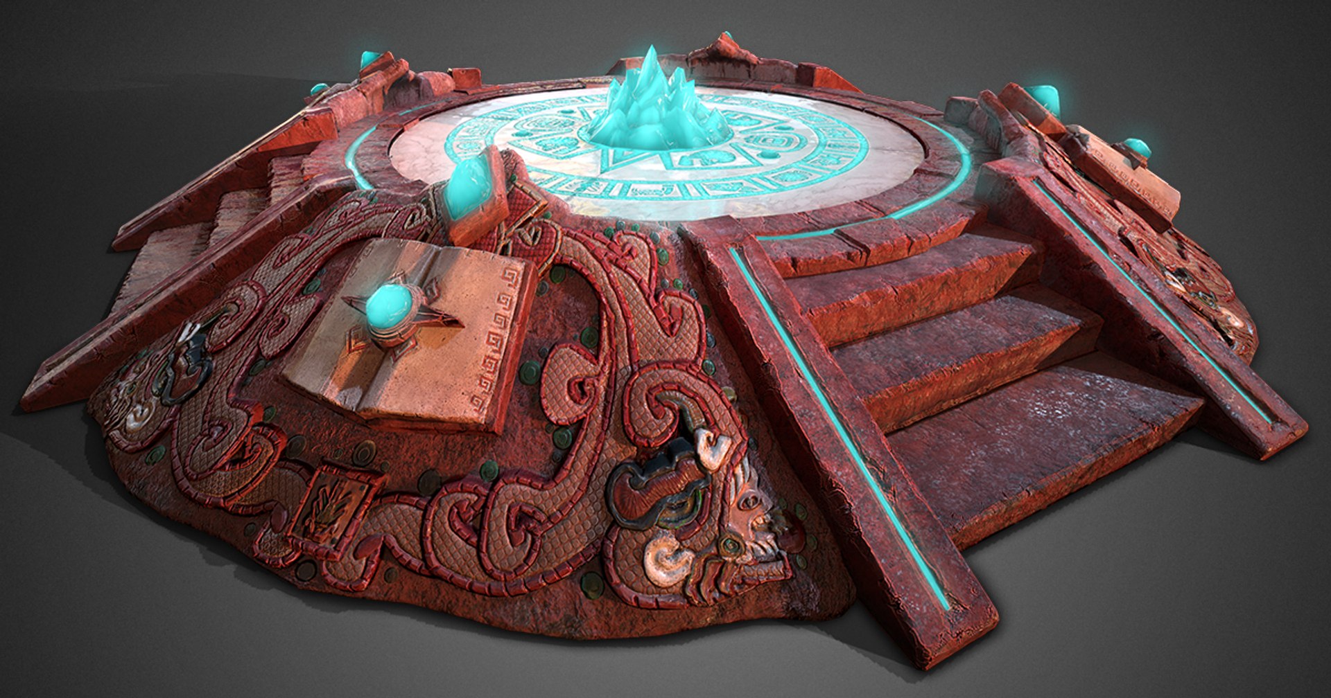 3D Model Ancient Aztec Ready - TurboSquid 1319441