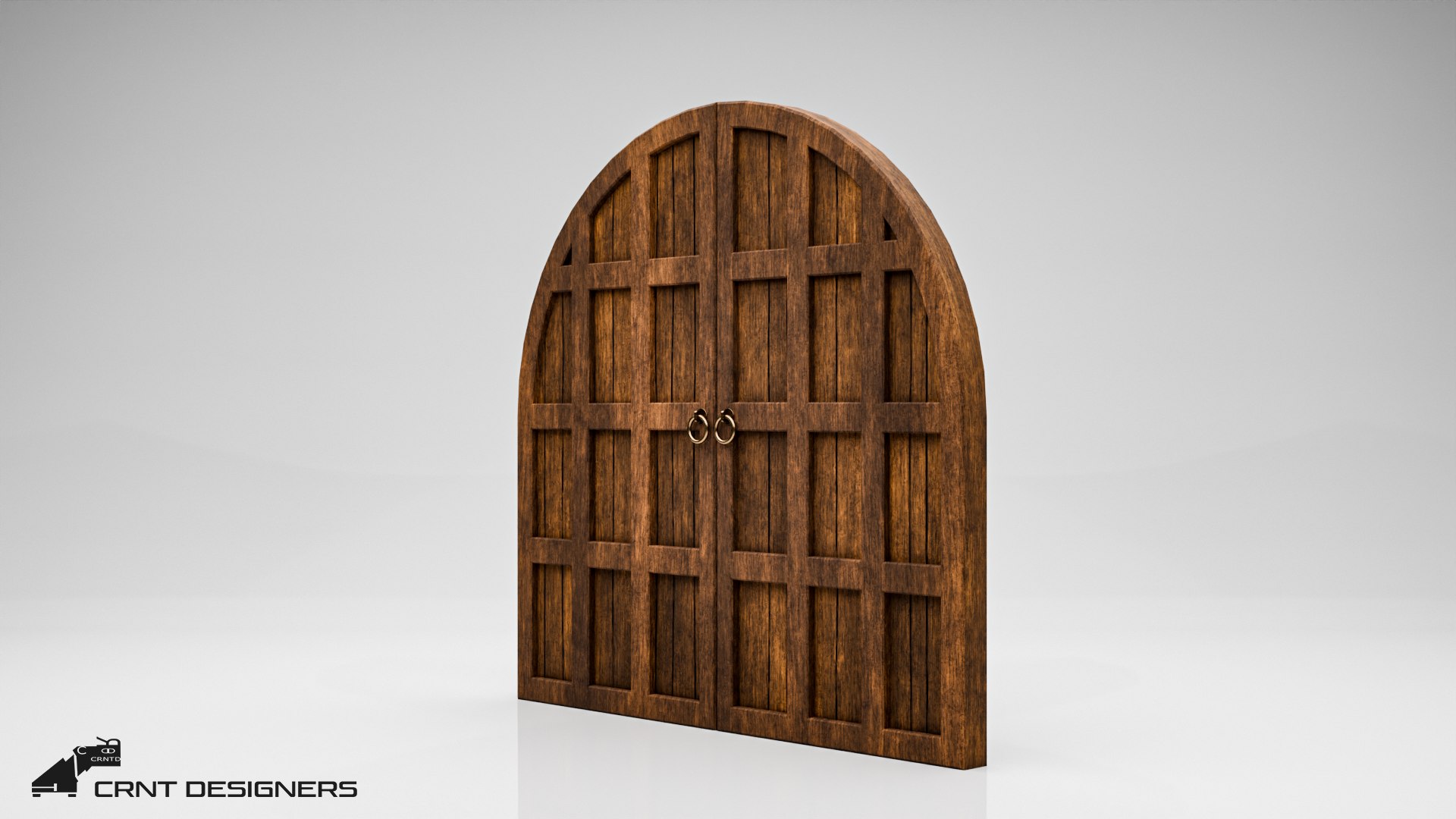 Castle Door 3D Model - TurboSquid 2339852