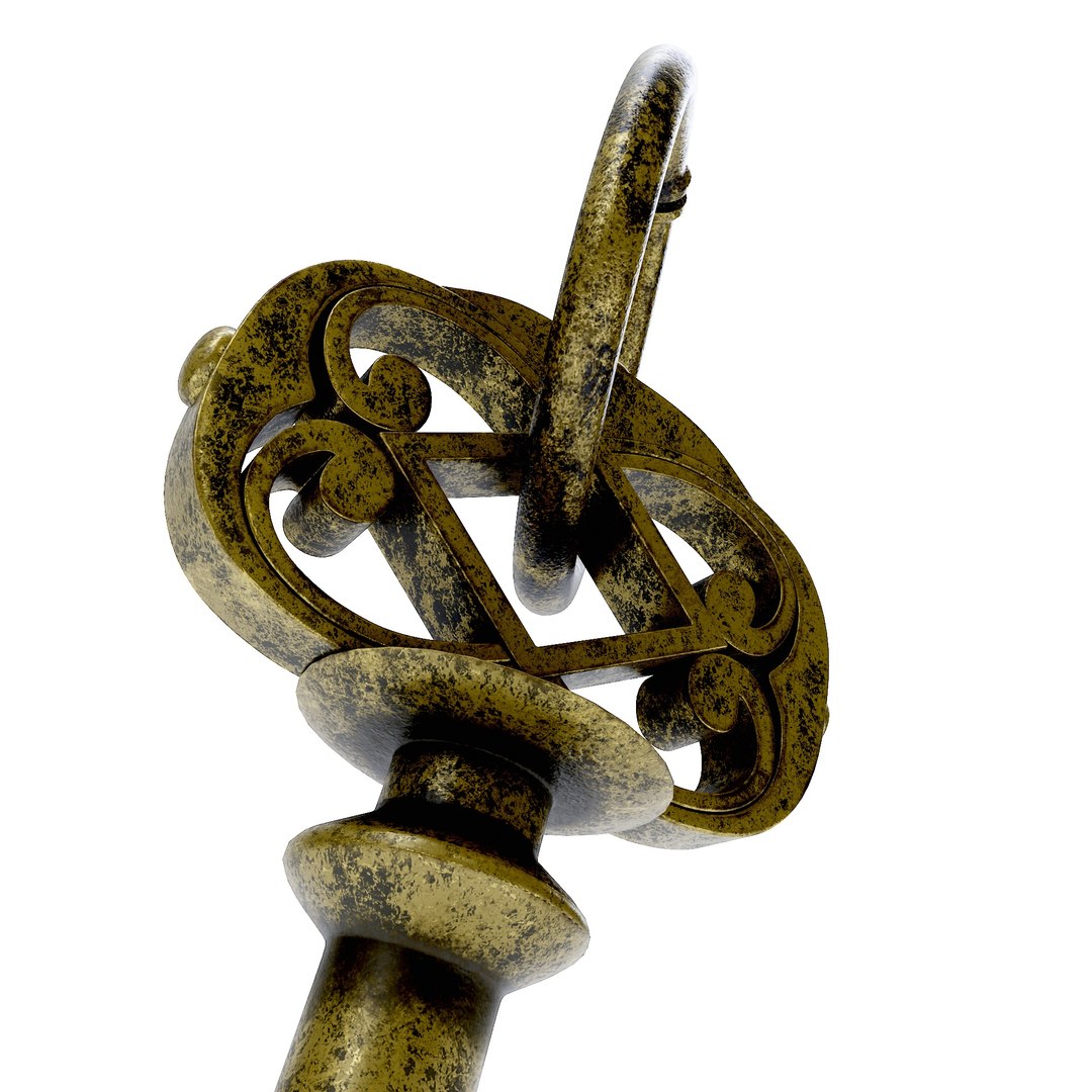 Jewelry Box Key 3D Model - TurboSquid 1976539