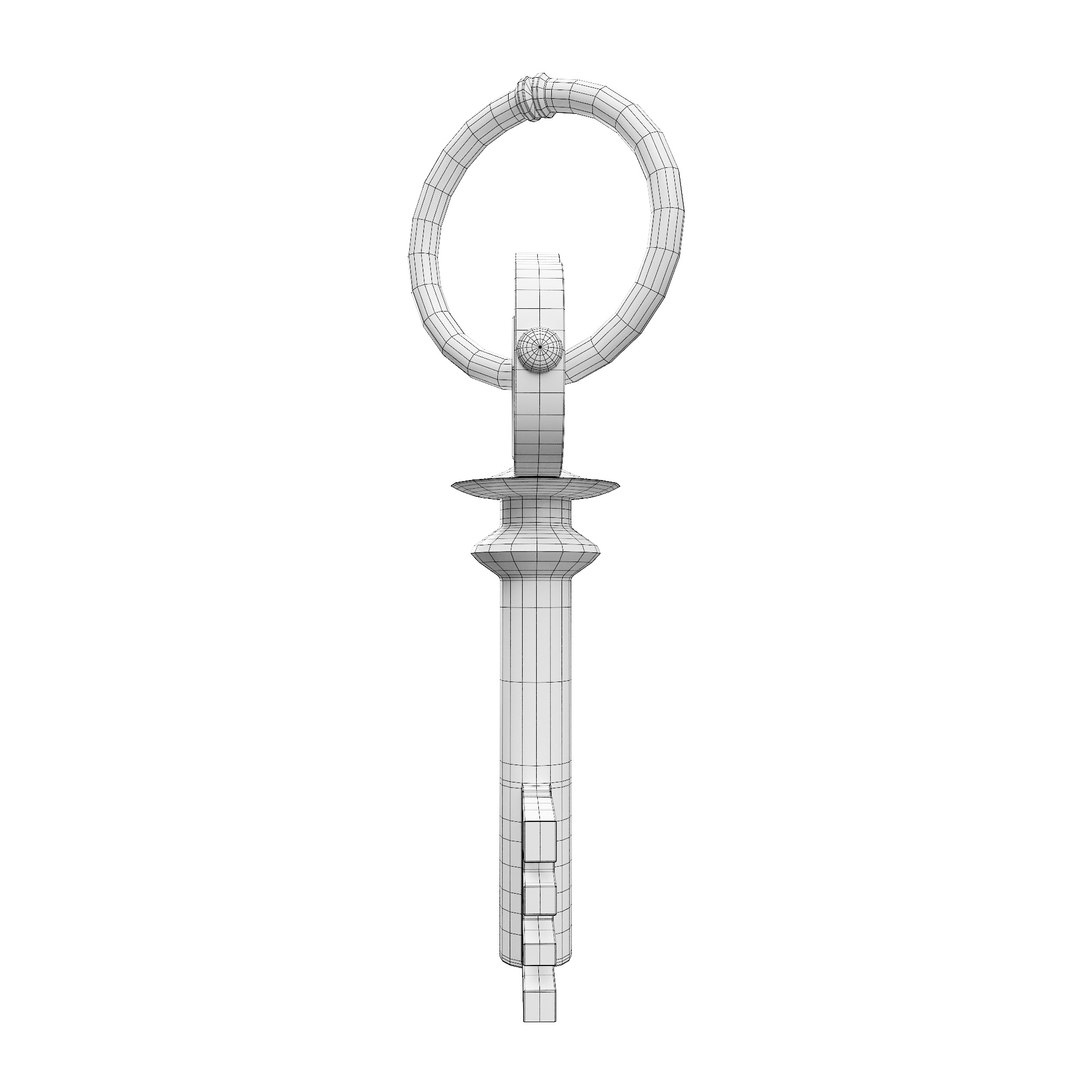 Jewelry Box Key 3D Model - TurboSquid 1976539