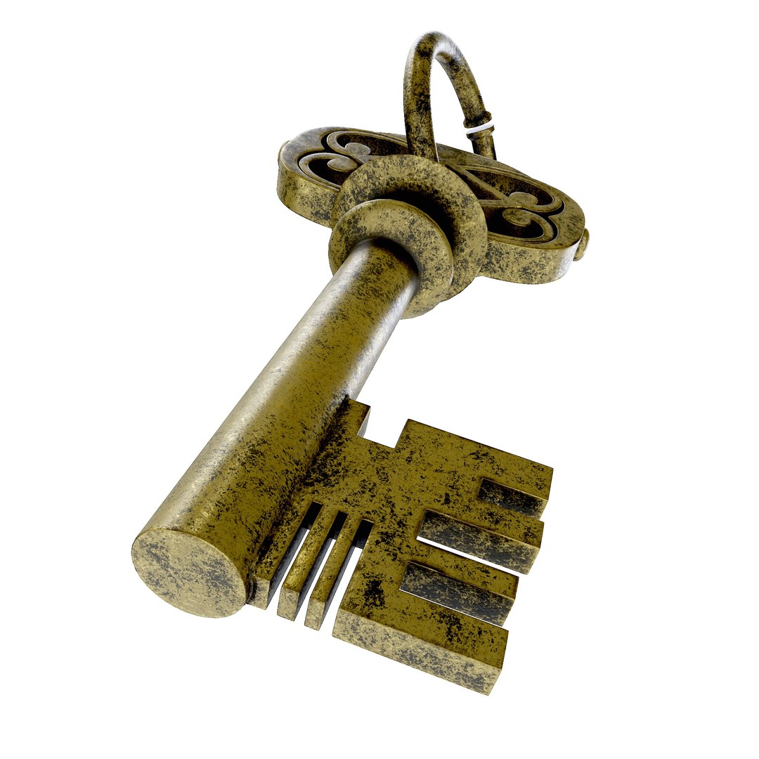 Jewelry Box Key 3D Model - TurboSquid 1976539