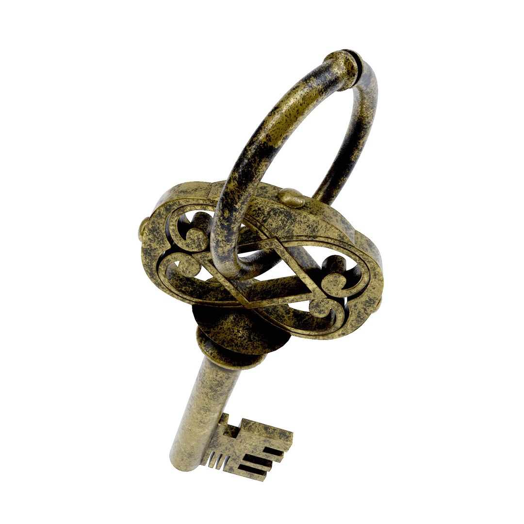 Jewelry Box Key 3D Model - TurboSquid 1976539