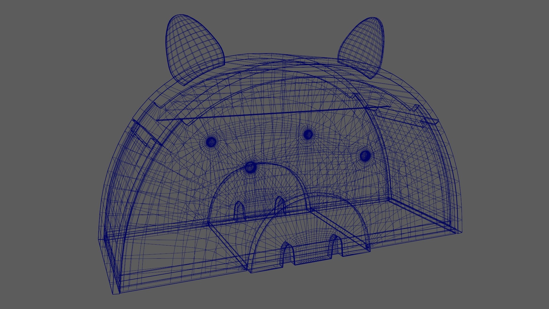 Pig Toy Box For Playing Equipments Child Room Leather Edition 3D Model ...