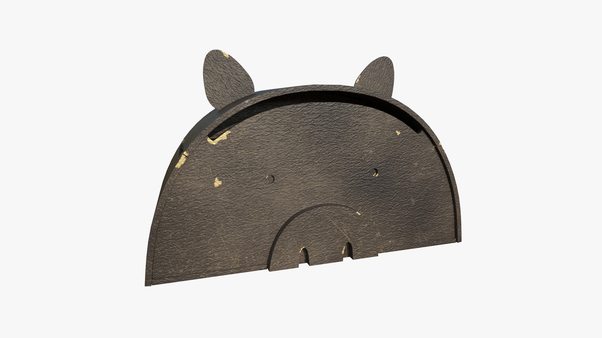 Pig Toy Box For Playing Equipments Child Room Leather Edition 3D Model ...