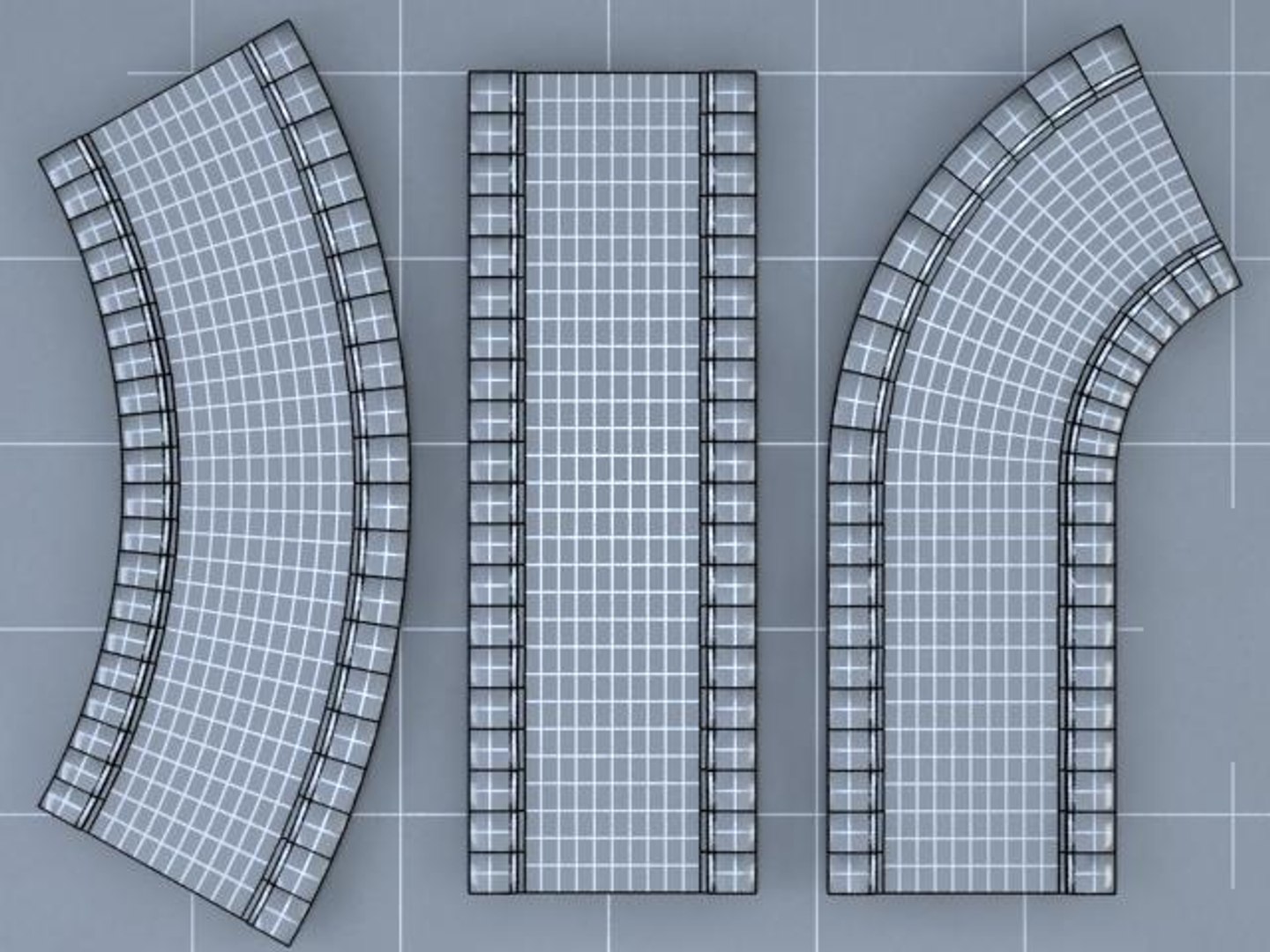 3d Street Segments Model
