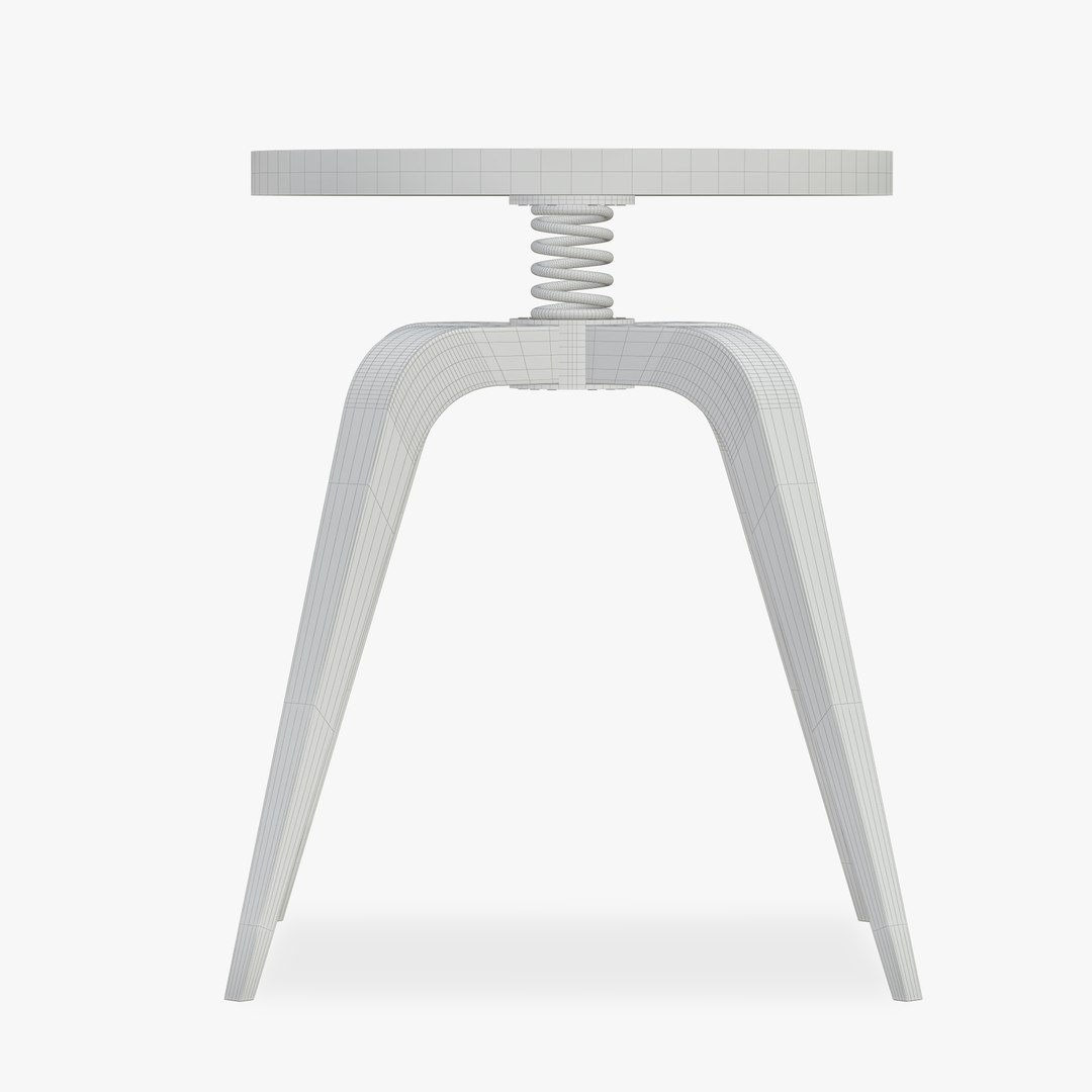 3D Spinning Stool Chair model - TurboSquid 1790249