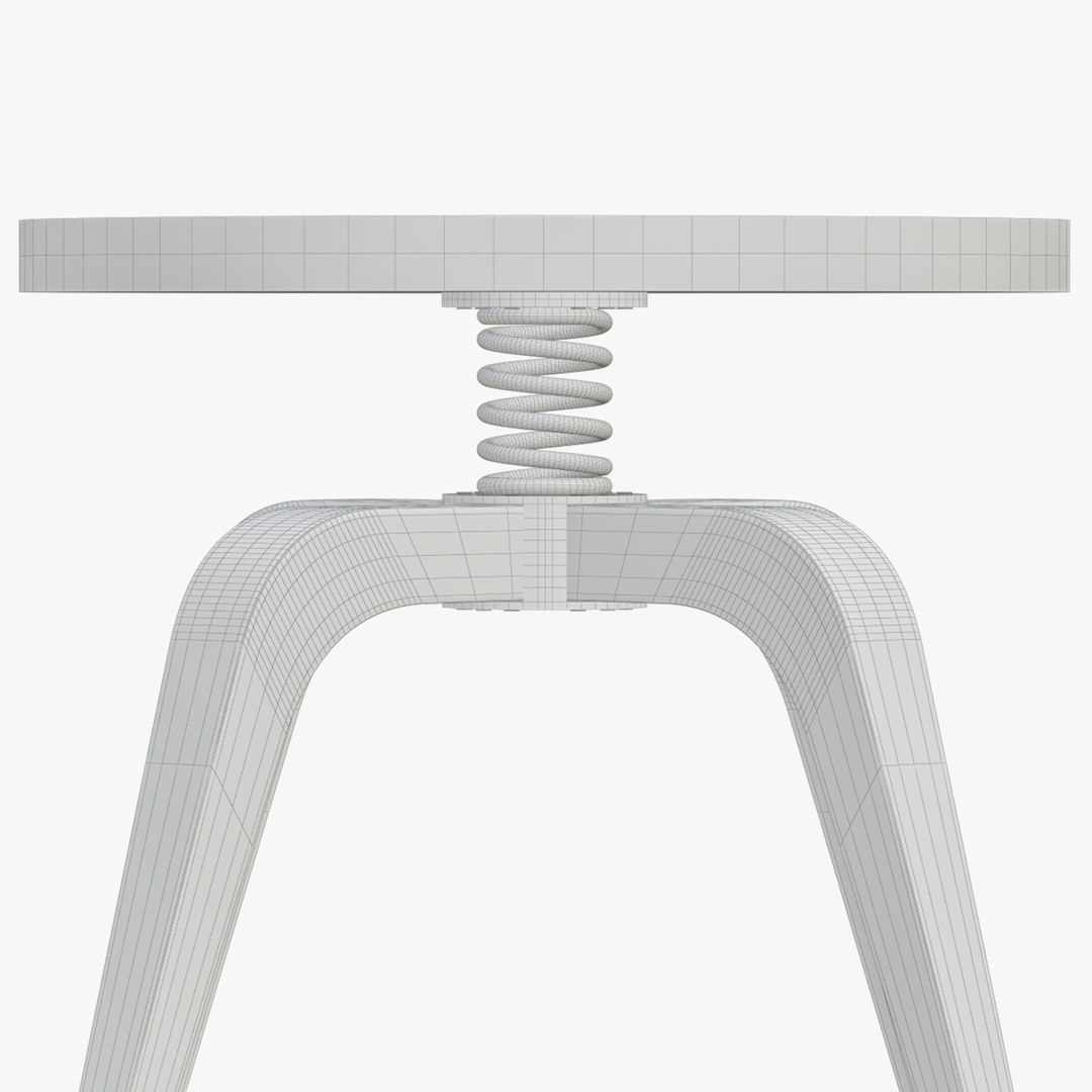 3D Spinning Stool Chair model - TurboSquid 1790249