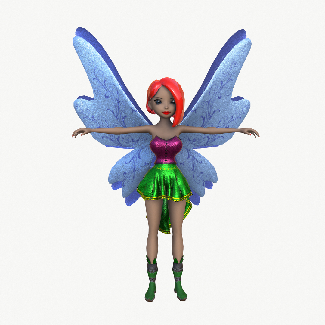 Fairy 3D Model - TurboSquid 1160443