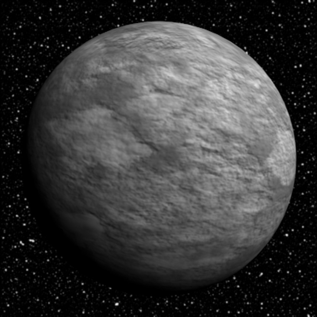 10 Alien Moons 3d Model