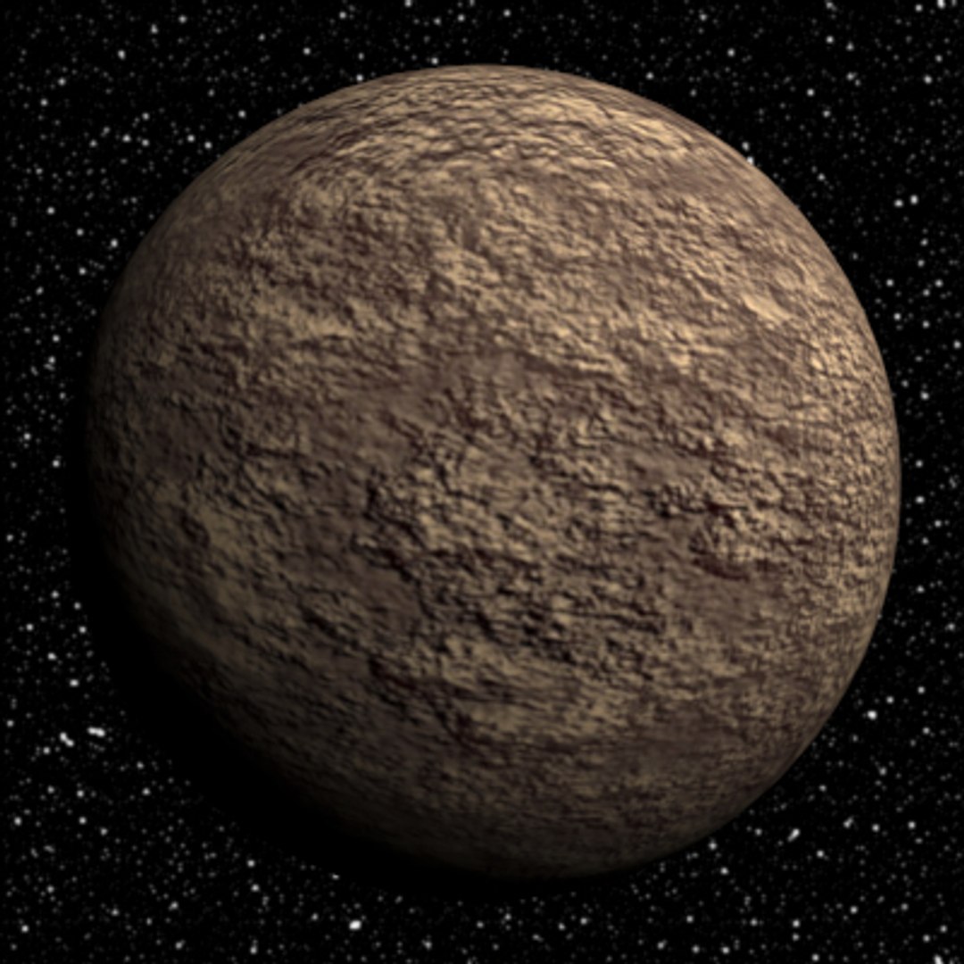 10 Alien Moons 3d Model