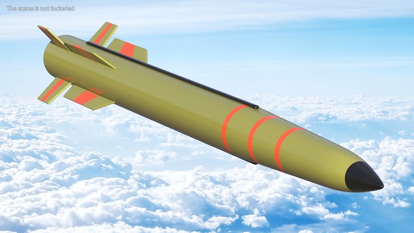 modelo 3d Misil guiado antiaéreo - TurboSquid 2340792