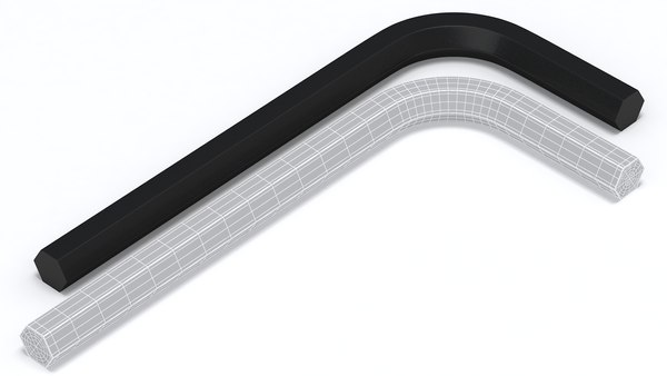 Hex key 3D model - TurboSquid 1686655