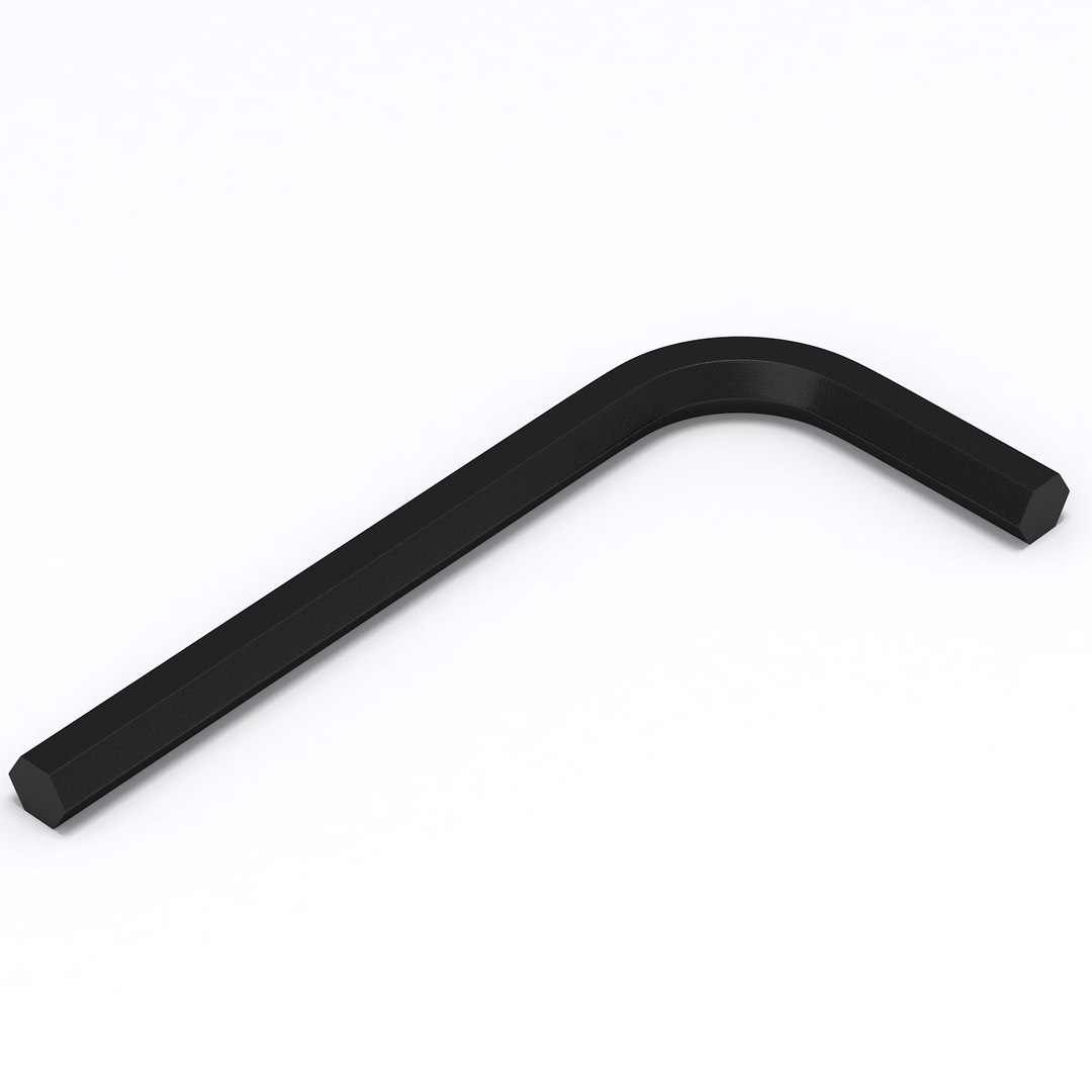 Hex Key 3D Model - TurboSquid 1686655